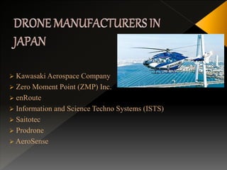 8. Scope Of UAV In Japan | PPTX