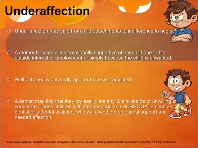 Maternal influence on child's behaviour | PPT