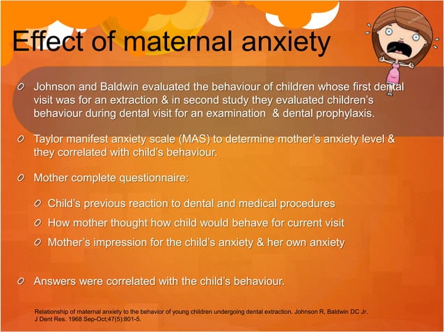 Maternal influence on child's behaviour | PPT