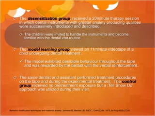 Maternal influence on child's behaviour | PPTX