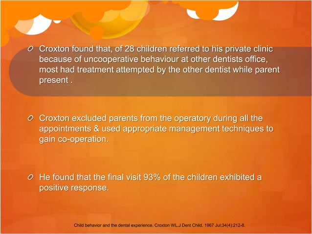 Maternal influence on child's behaviour | PPT