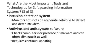 Securing information systems | PPTX | Computing | Technology & Computing