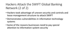 Securing information systems | PPTX | Computing | Technology & Computing