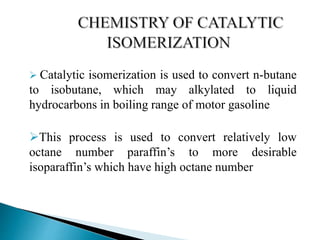 catalytic isomerization | PPTX