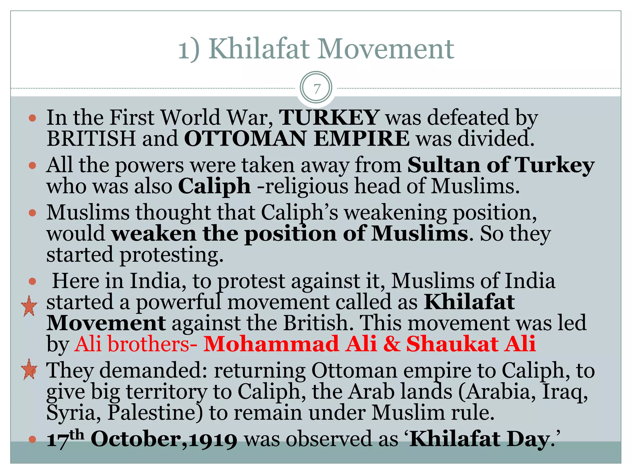 Mahatma Gandhi and the Indian National Movement | PPTX