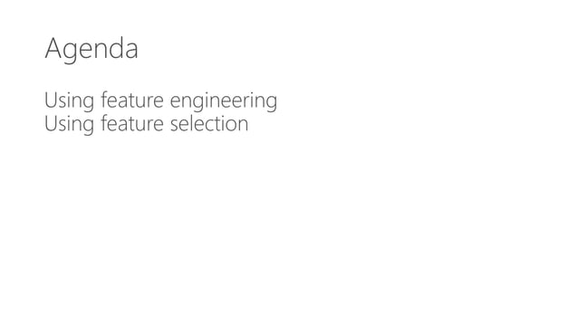 Feature Engineering And Selection Ppt