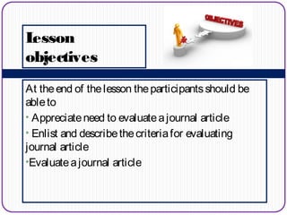 Appraisal of research v3 | PPT