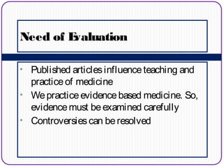 Appraisal of research v3 | PPT