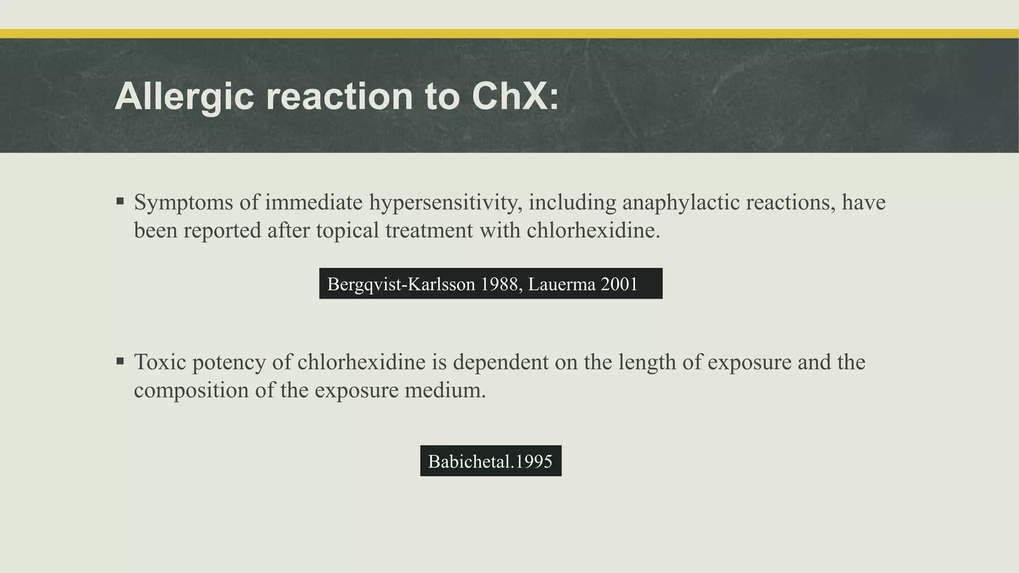 allergic reaction to endodontic materials | PPTX