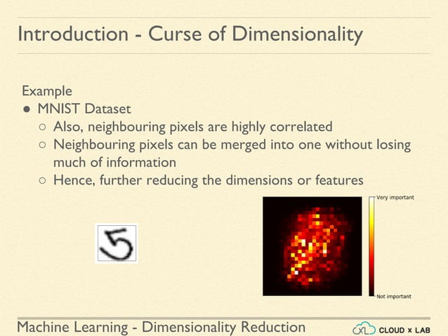 Dimensionality Reduction | Machine Learning | CloudxLab | PPTX