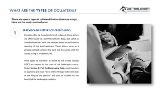 Types of Surety Bond Collateral | PPT