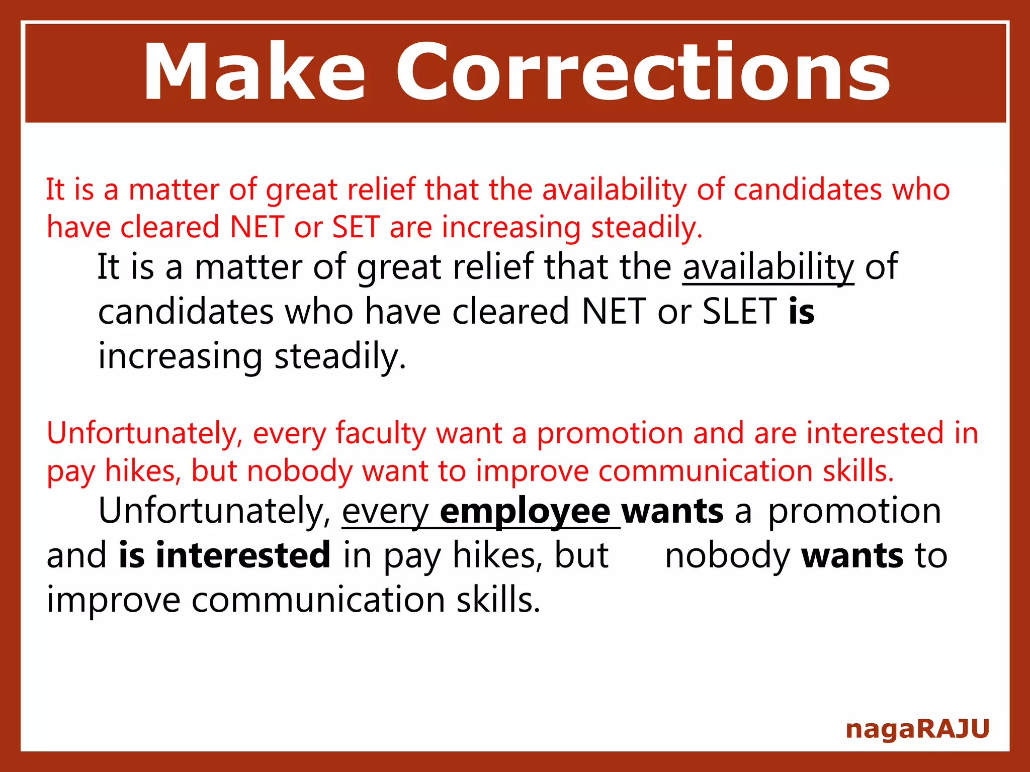 Irregular Verbs and Concord | PPT