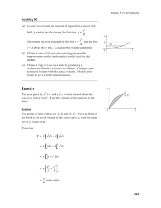 8.further calculus Further Mathematics Zimbabwe Zimsec Cambridge | PDF