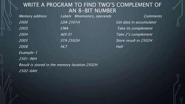 8. 8085 programming example | PPT