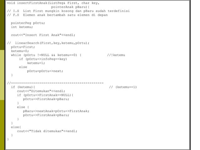 8. Multi List (Struktur Data) | PPTX