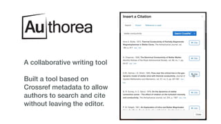 8. Reach of Crossref metadata and who is using it | PDF