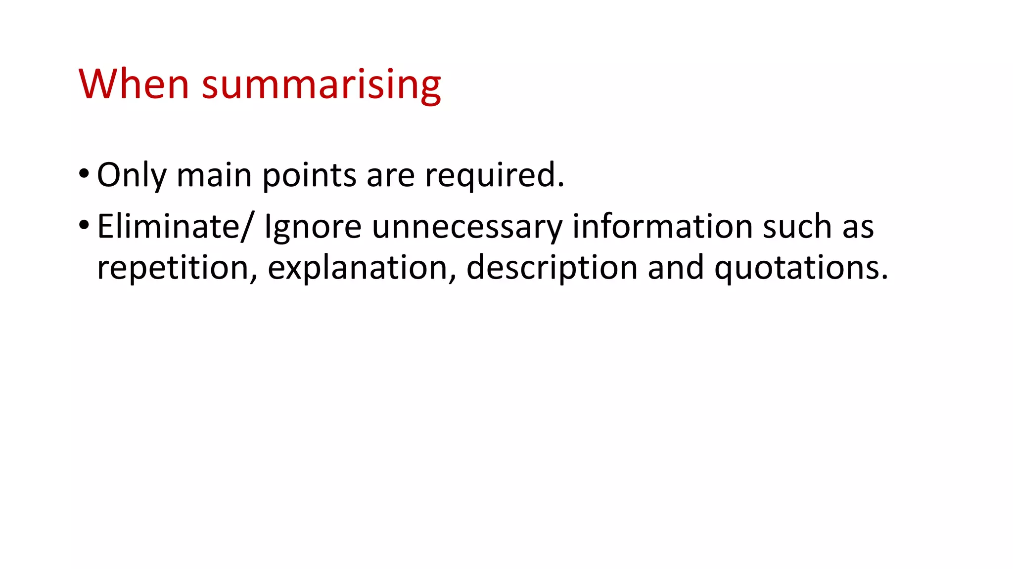 8.summary writing | PPTX