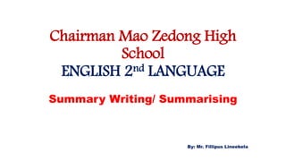 8.summary writing | PPTX