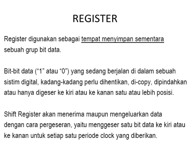 register | PPT