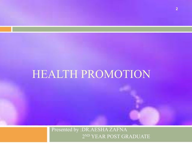 8.oral health promotion.ppt | Dental Health | Diseases and Conditions