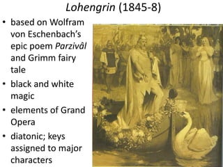 Power point 23. The Romantic Era: Late Romantic Opera | PPT