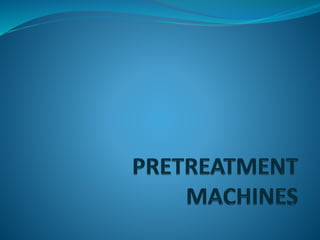 Grey processing machines | PPT
