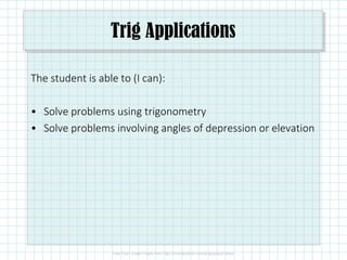 8.4 Trig Applications | PPT