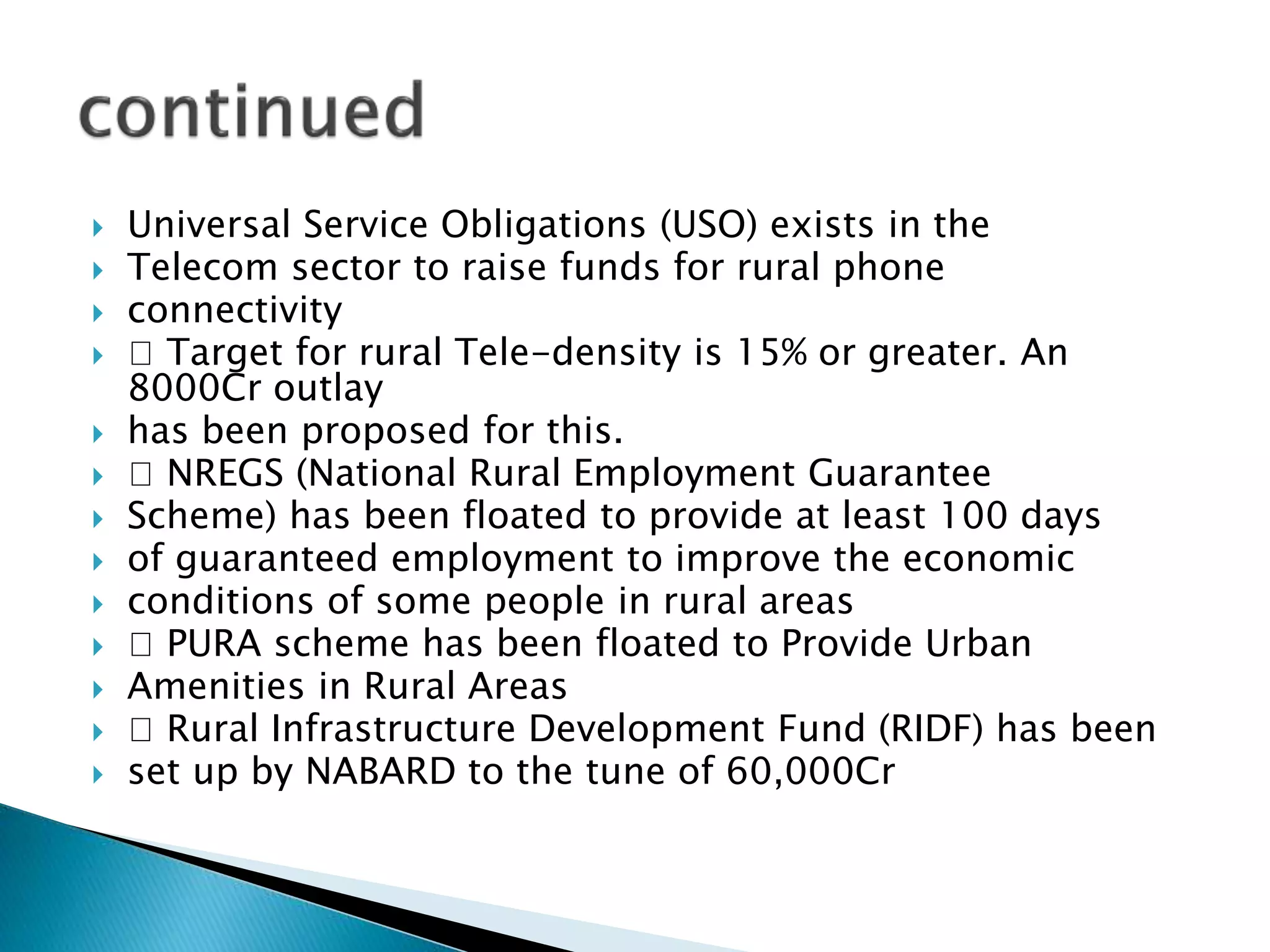 8.cl 10 13 rural infrastructure-2 | PPTX