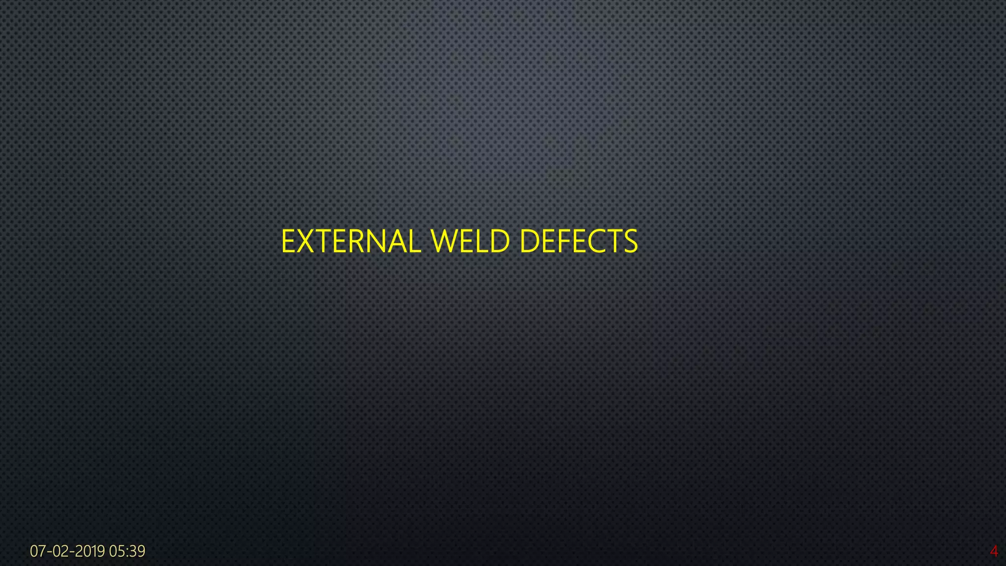 Welding defects, soldering and brazing | PPTX