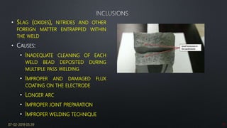 Welding defects, soldering and brazing | PPTX