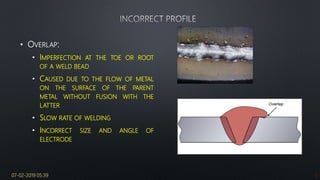 Welding defects, soldering and brazing | PPTX