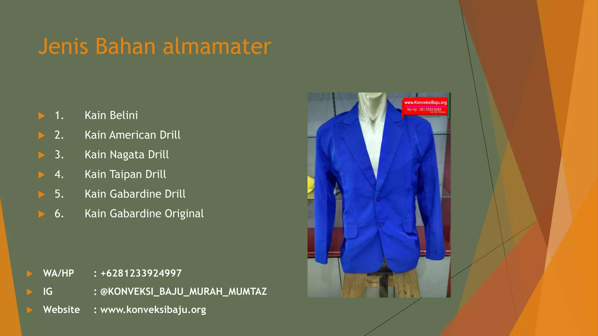 Jas Almamater Ui, Desain Jas Almamater Corel, Gambar Jas Almamater Osis CP : 0812 3392 4997 | PPT