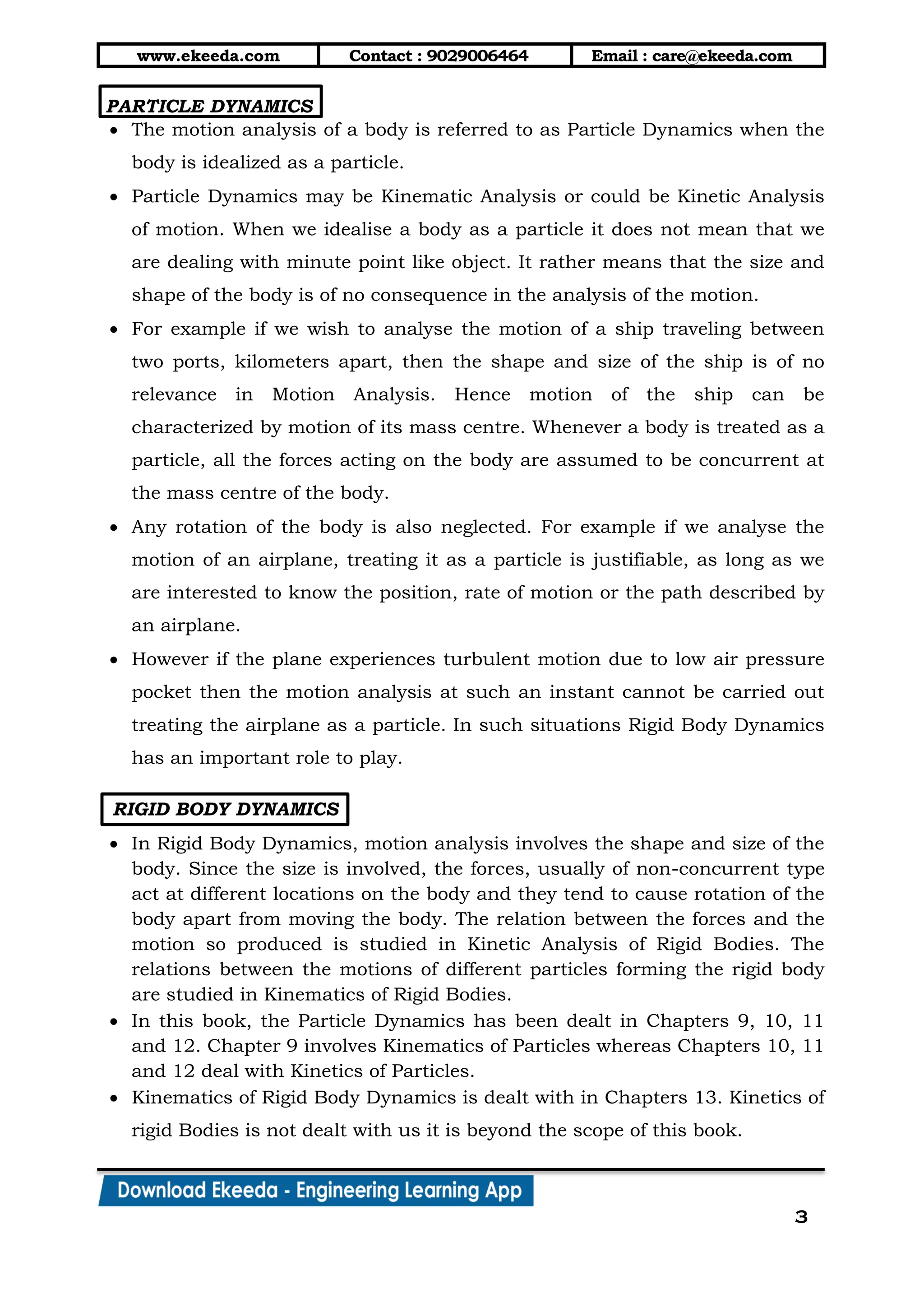 8. introduction to dynamics | PDF