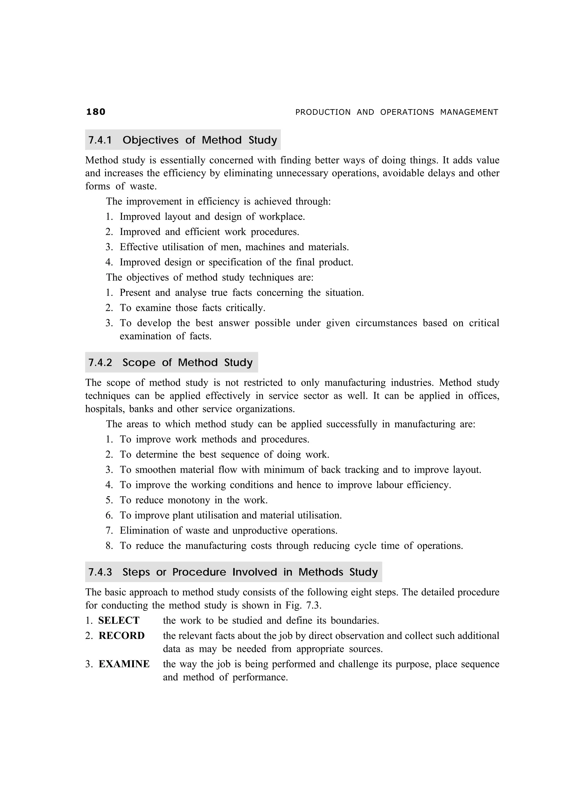 8. chapter 7 work study (time and motion study) | PDF