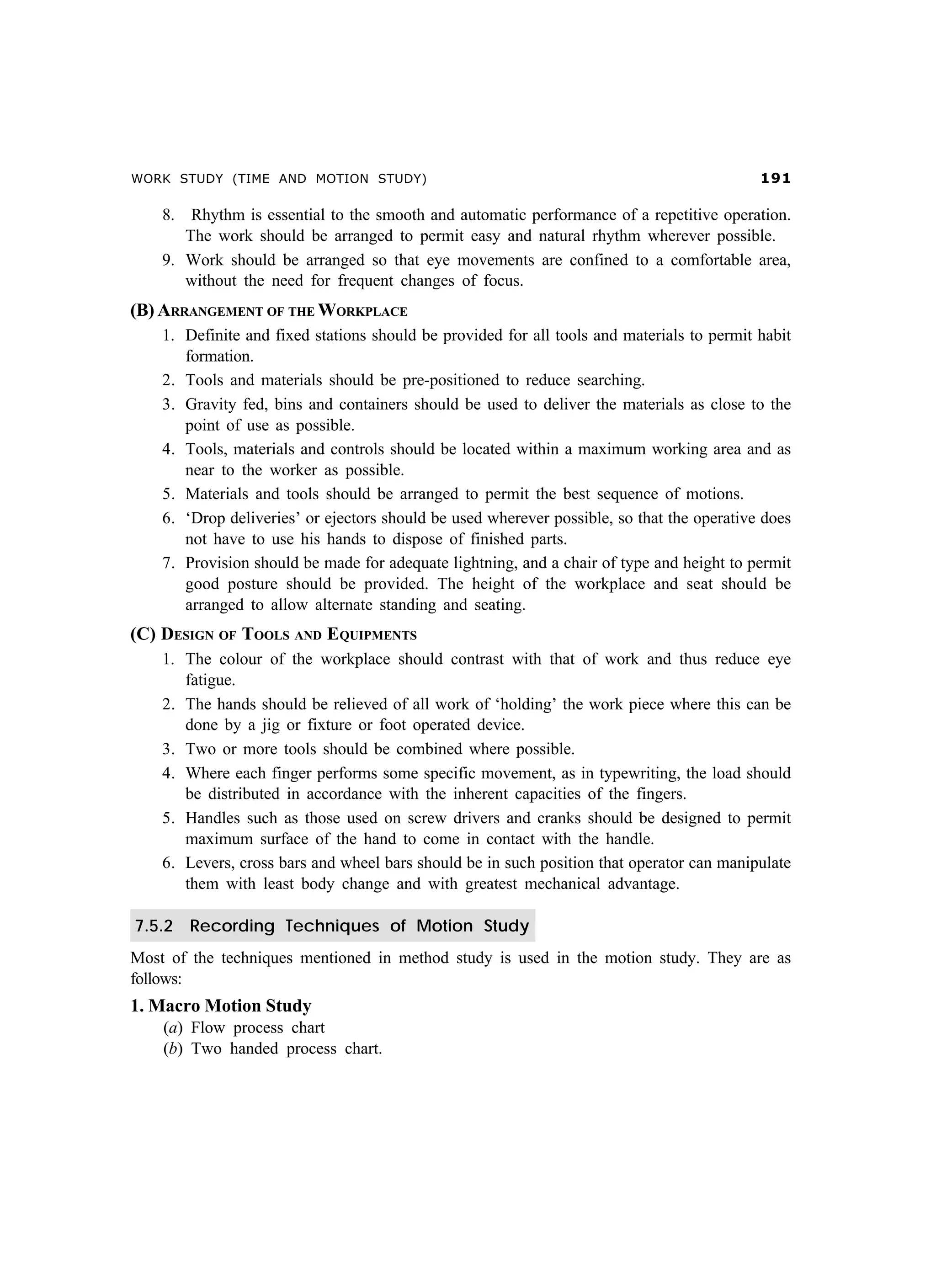 8. chapter 7 work study (time and motion study) | PDF
