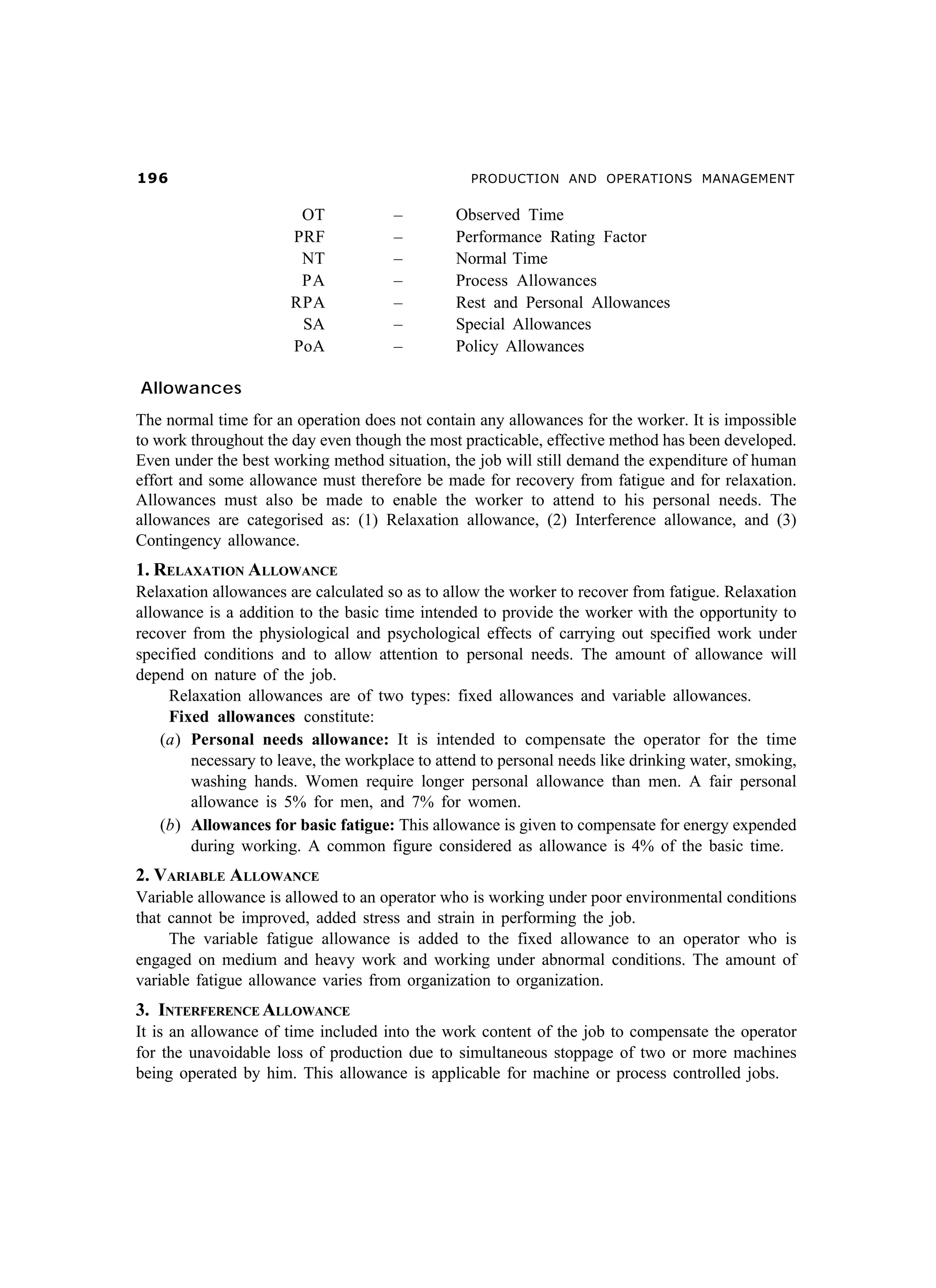 8. chapter 7 work study (time and motion study) | PDF