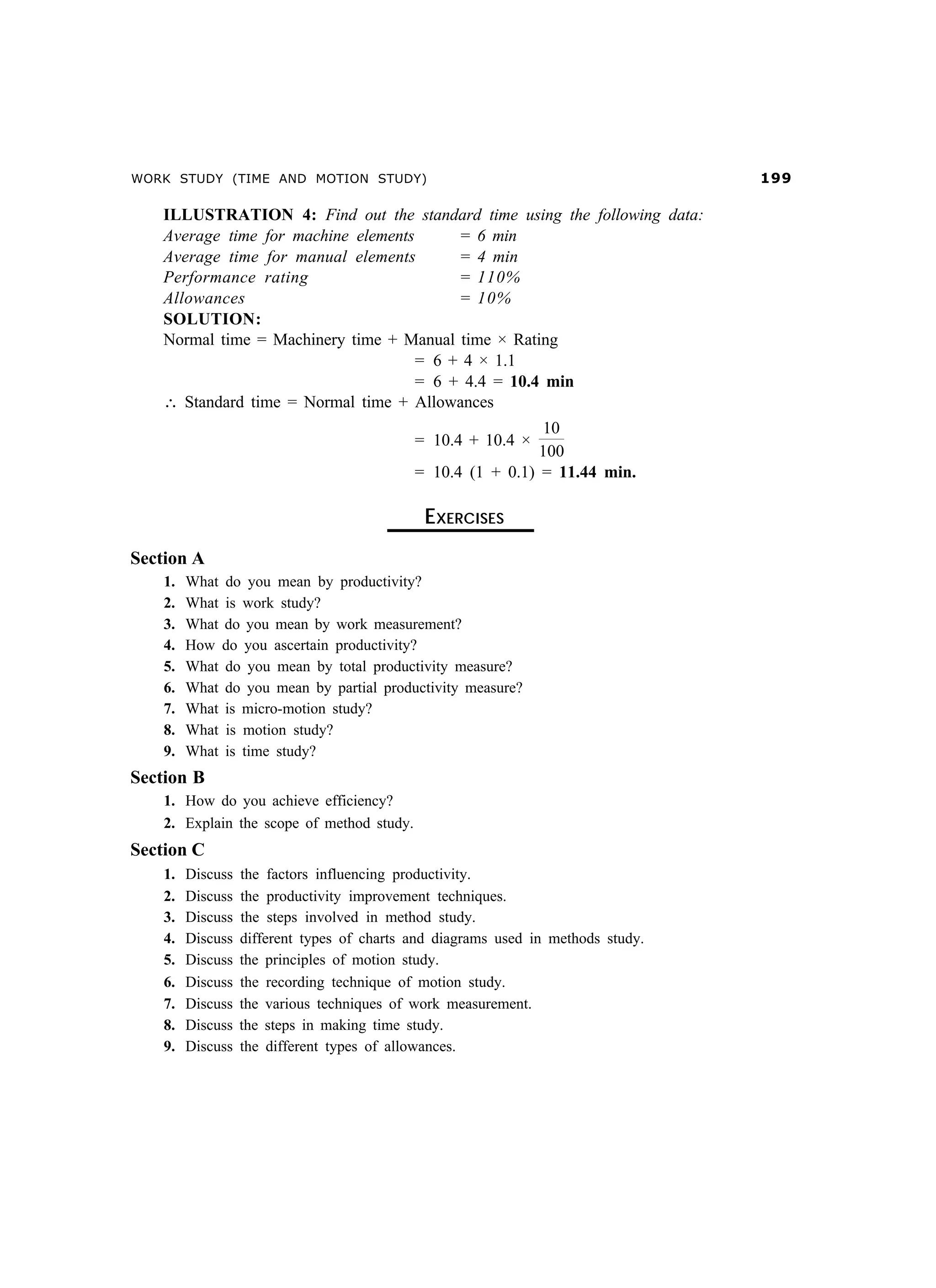 8. chapter 7 work study (time and motion study) | PDF
