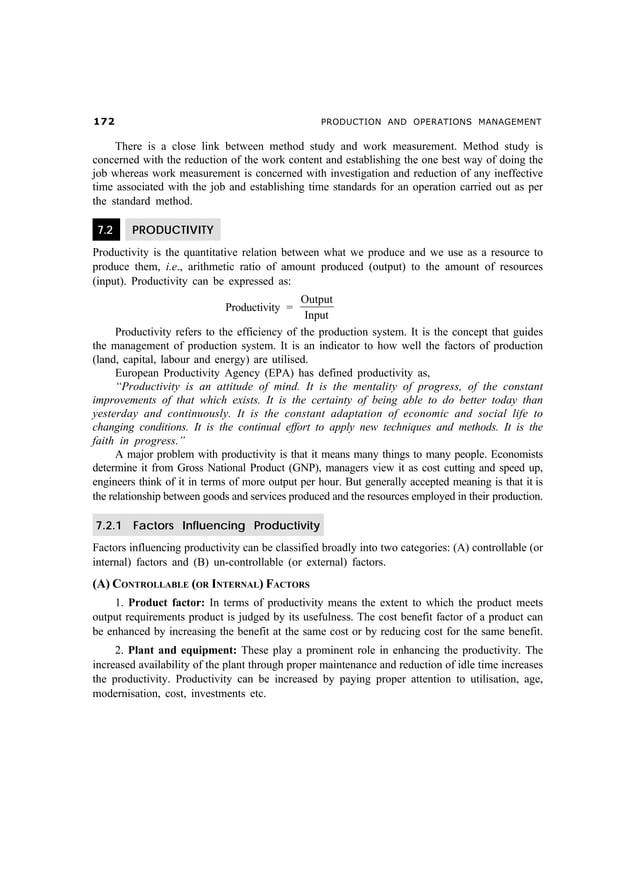 8. chapter 7 work study (time and motion study) | PDF