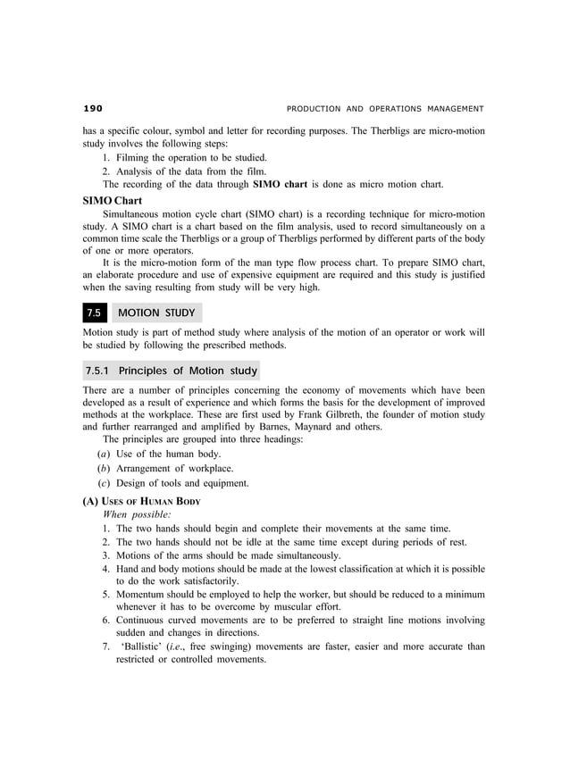 8. chapter 7 work study (time and motion study) | PDF