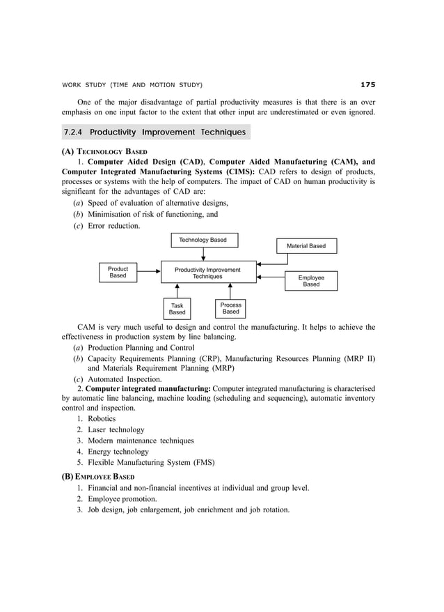 8. chapter 7 work study (time and motion study) | PDF