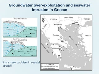 Water resources situation in Greece | PPTX