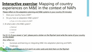 Session 8.1.1: M&E for Adaptation Planning in the Agriculture Sector | PDF