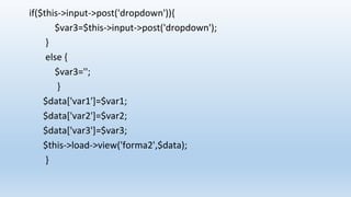 8. CodeIgniter move2 | PPT