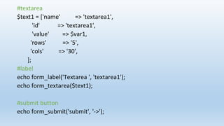 8. CodeIgniter move2 | PPT