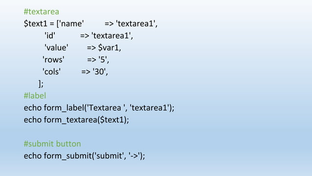 8. CodeIgniter move2 | PPT