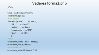 8. CodeIgniter move2 | PPT