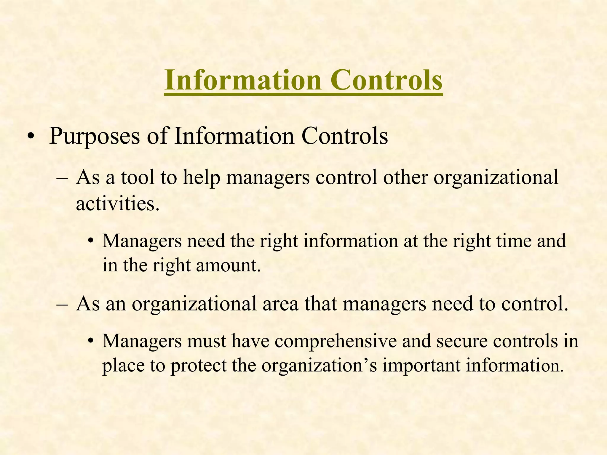 8. Business achieving & organizational control | PPTX