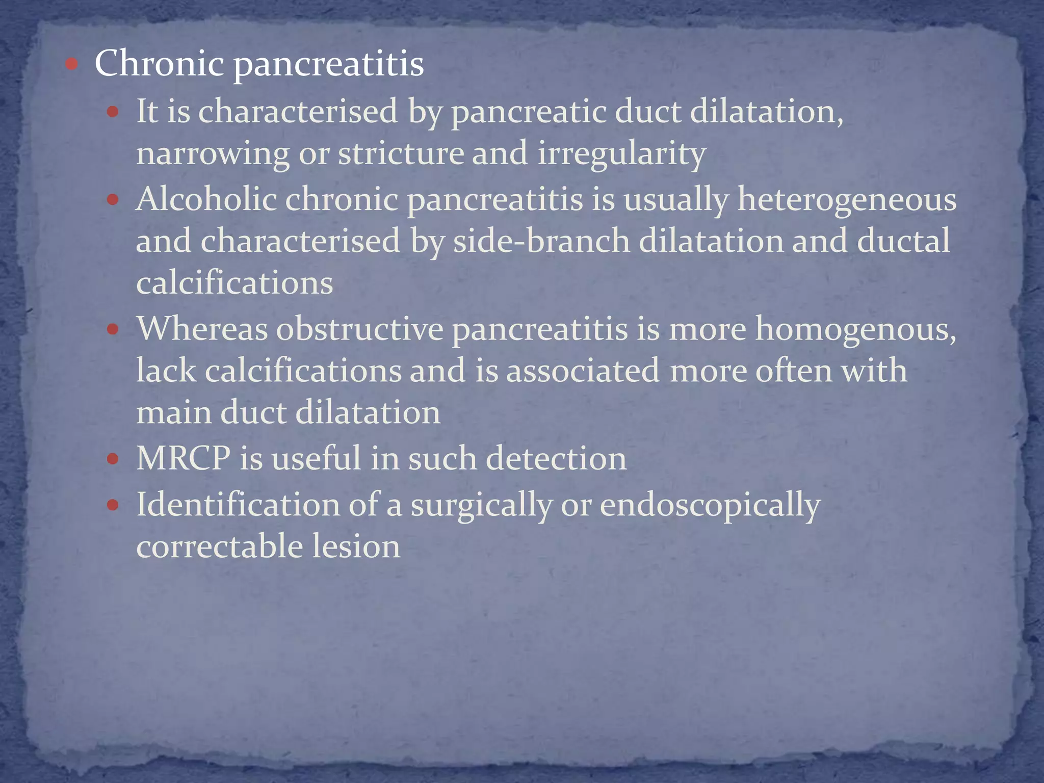 Magnetic Resonance Cholangiopancreatography (MRCP) | PPTX