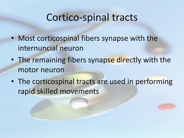 Spinal cord & its tracts II (Descending tracts) | PPTX