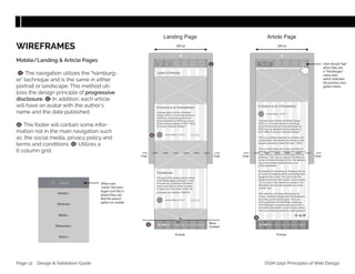 Design & Validation Guide | James Bailey | PPT